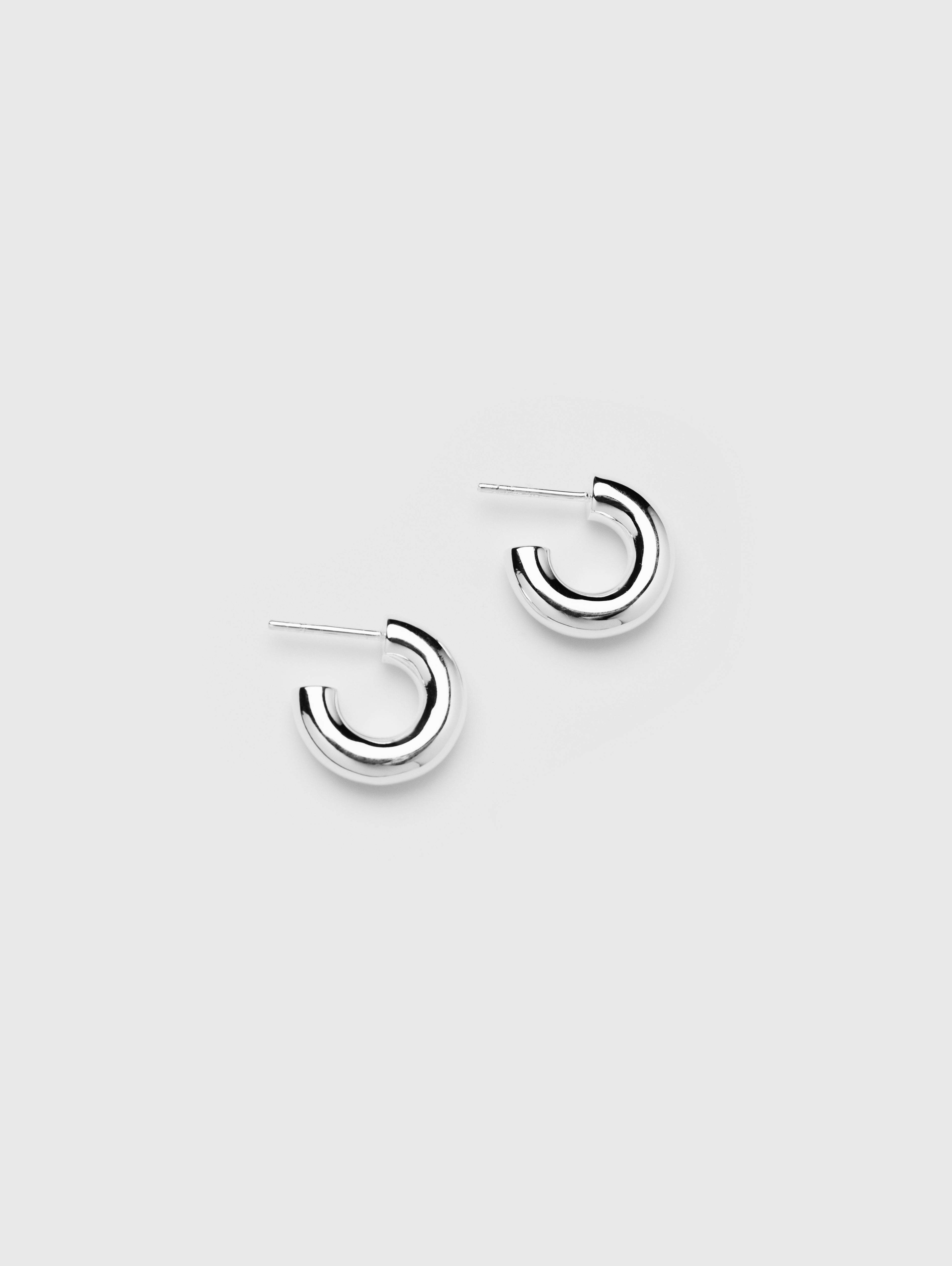 Classic Hoops in Sterling Silver – WOLF CIRCUS JEWELRY