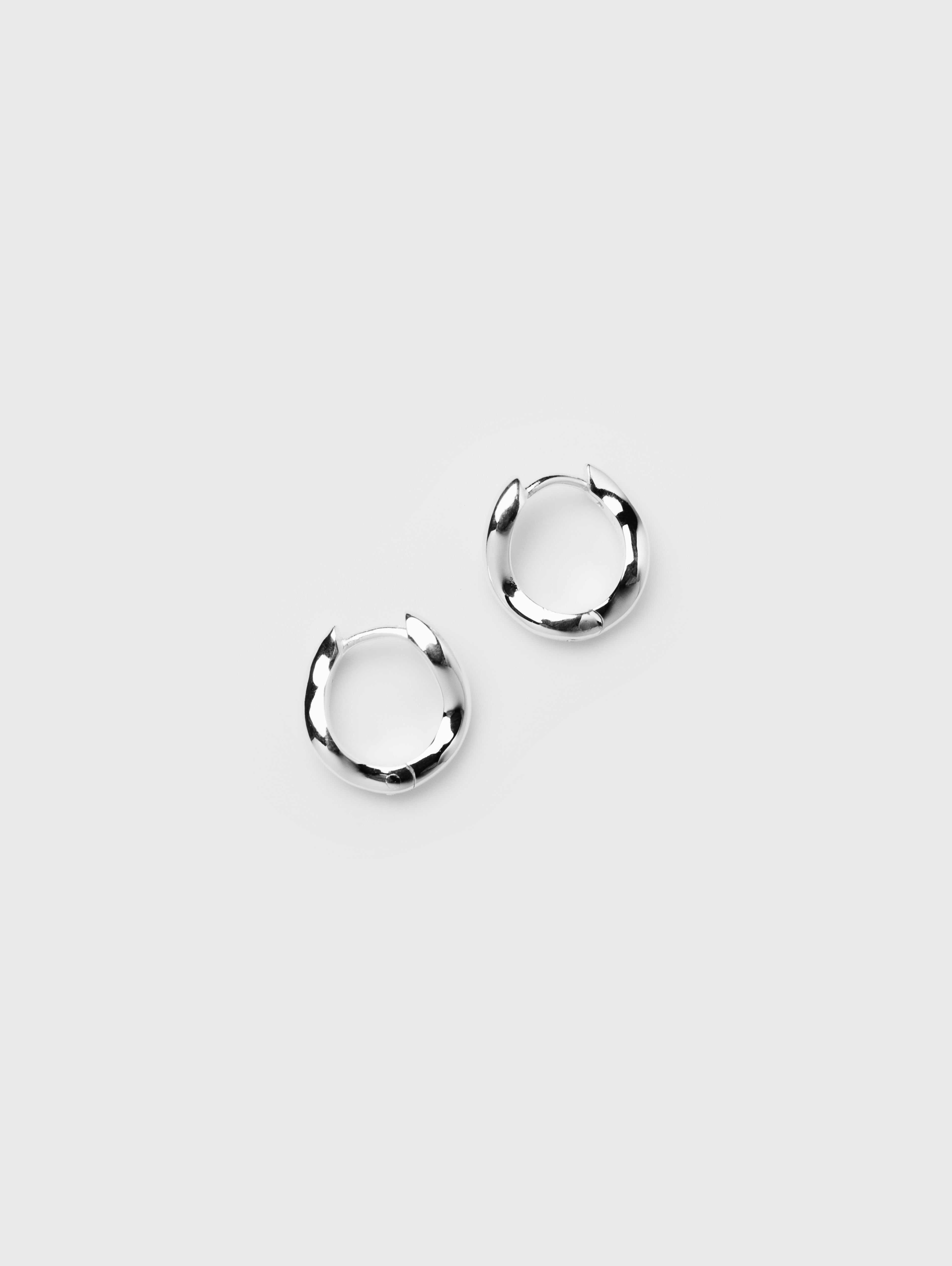 Small Rowan Hoops in Sterling Silver – WOLF CIRCUS JEWELRY