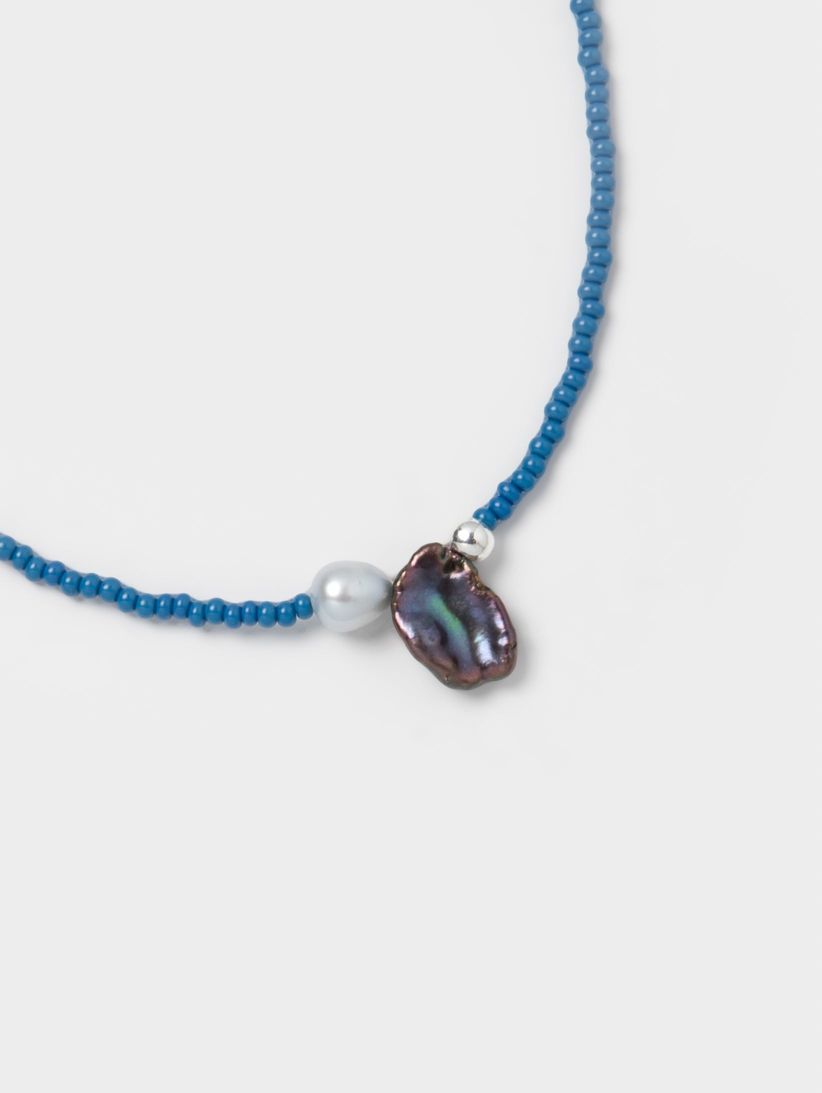 Addison Necklace in Blue – WOLF CIRCUS JEWELRY